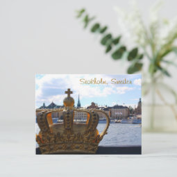 Stockholm, Sweden Postcard | Zazzle