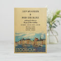 Stockholm Wedding Invitation Sweden | Zazzle
