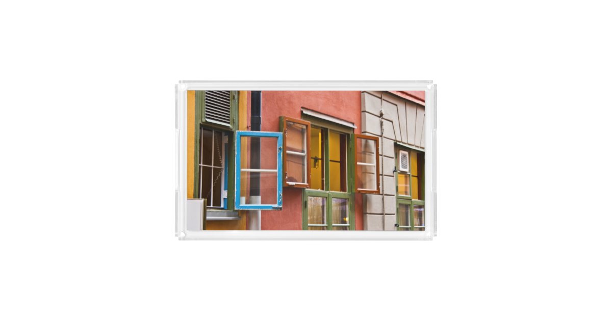 Stockholm windows acrylic tray | Zazzle