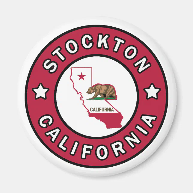 Stockton California Magnet | Zazzle