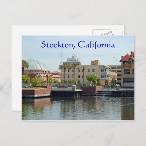 Stockton, California Postcard | Zazzle