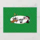 Stogie Santa Funny Cartoon Postcard | Zazzle