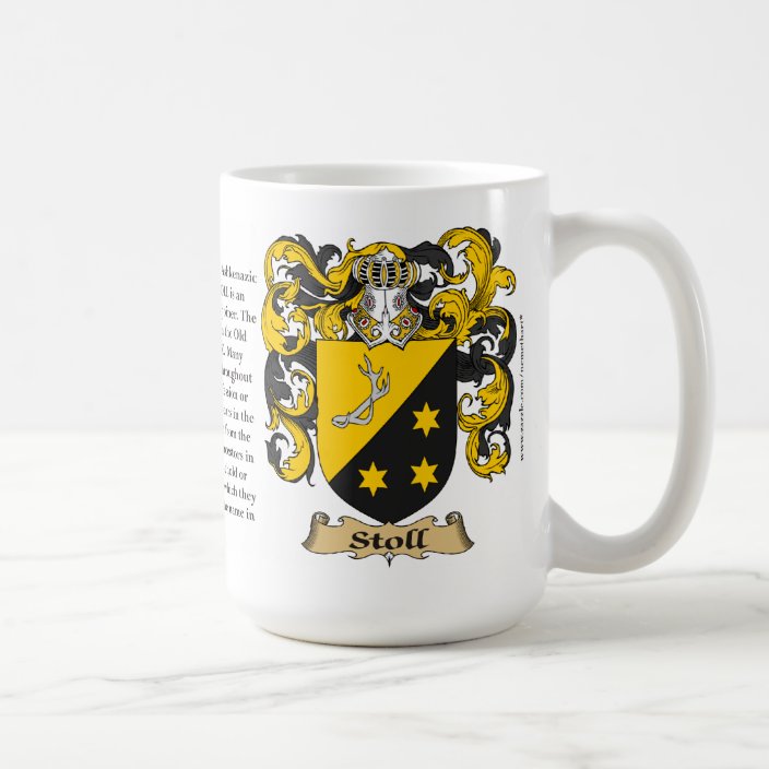 Stoll, the Origin, the Meaning and the Crest Coffee Mug | Zazzle.com