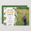 Stomp Roar Dinosaur Baby Shower Invitation | Zazzle