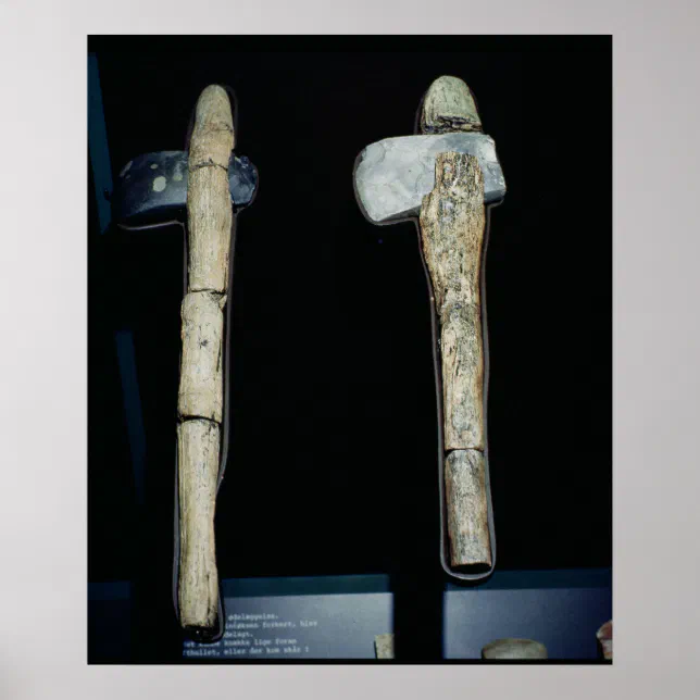 Stone Axes, prehistoric Poster | Zazzle