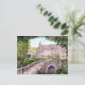 Stone Bridge Watercolor Painting Postcard | Zazzle