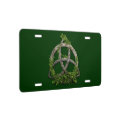 Stone Celtic Trinity Knot License Plate | Zazzle