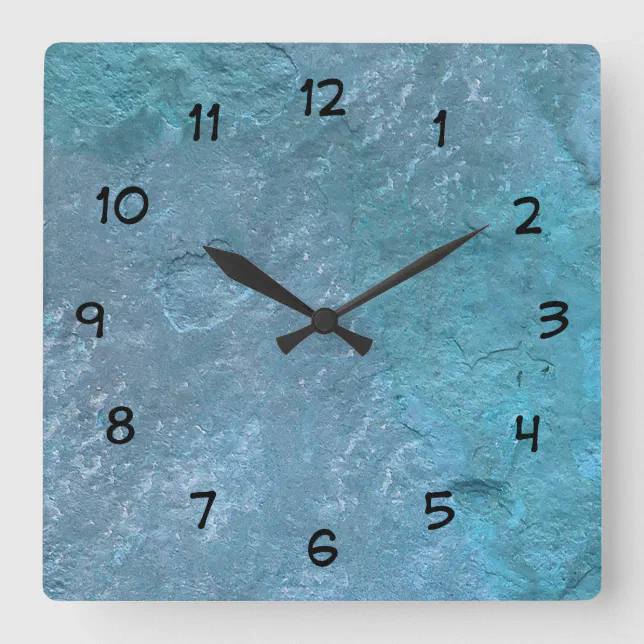 Stone Look Kitchen Wall Decor Clocks | Zazzle
