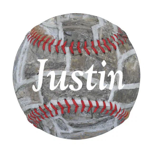 Stone Looking Baseball | Zazzle