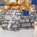 Stone Pathway Gray Cobblestone Street Sidewalk Wrapping Paper | Zazzle
