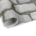 Stone Pathway Gray Cobblestone Street Sidewalk Wrapping Paper | Zazzle