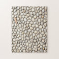 Stone Pebble Pathway Walkway Sidewalk Rocks Jigsaw Puzzle | Zazzle