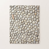 Stone Pebble Pathway Walkway Sidewalk Rocks Jigsaw Puzzle | Zazzle