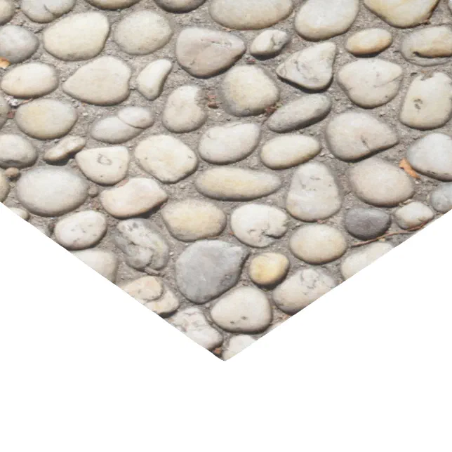 Stone Pebble Pathway Walkway Sidewalk Rocks Tissue Paper | Zazzle