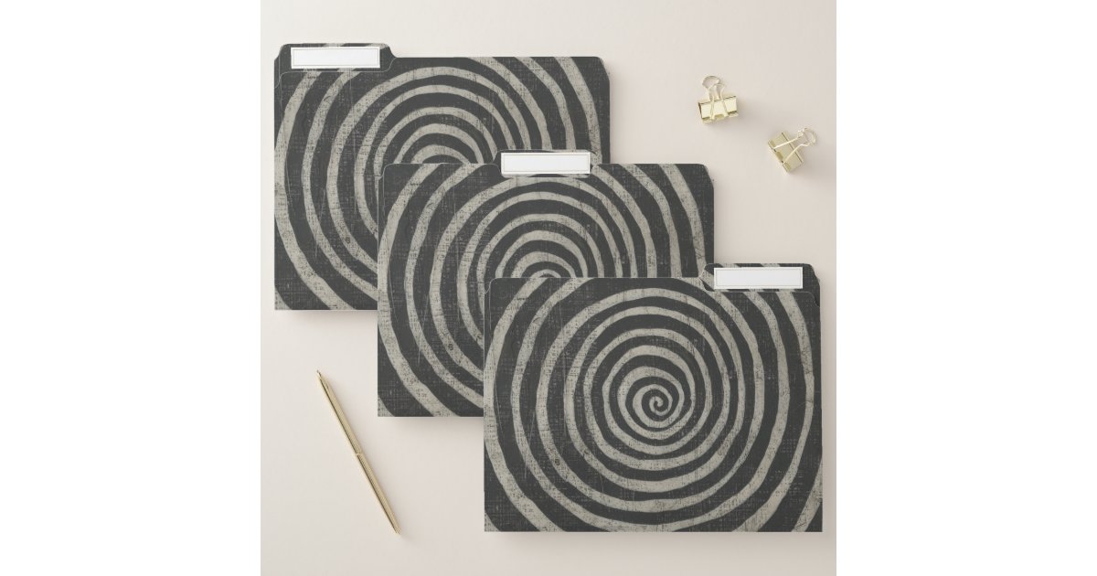 Stone - Spiral File Folder | Zazzle