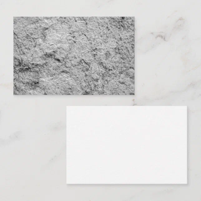 Stone Texture Business Card | Zazzle
