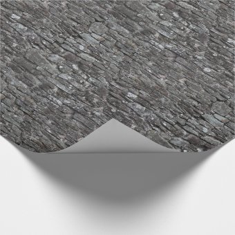 Stone wall wrapping paper | Zazzle