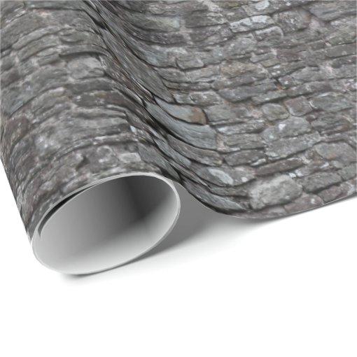Stone wall wrapping paper | Zazzle
