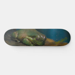 Stoned Toad Skateboard | Zazzle