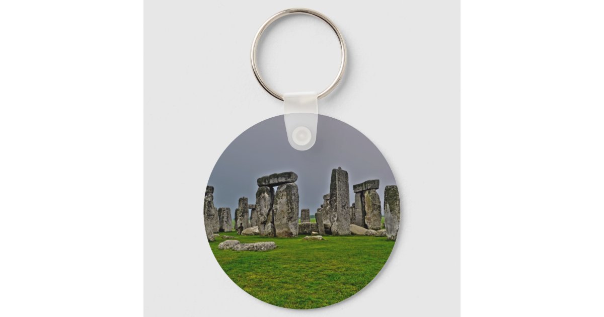 Stonehenge Ancient Historic Site of Power Keychain | Zazzle