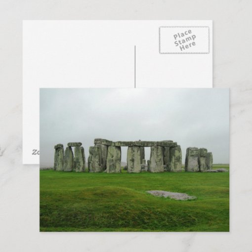 StoneHenge England PreHistoric Monument Wonders Postcard | Zazzle