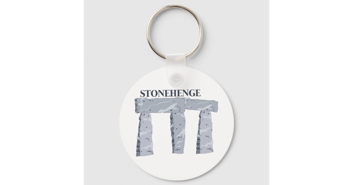 Stonehenge Keychain | Zazzle