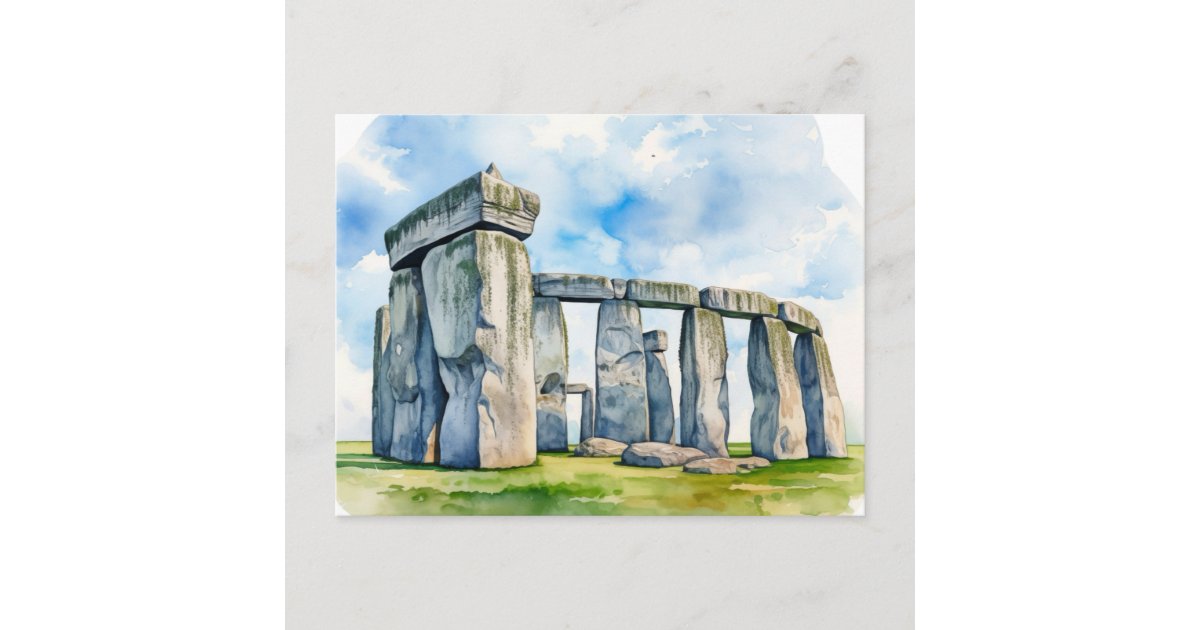 Stonehenge: The Timeless Sentinel of the Past Postcard | Zazzle