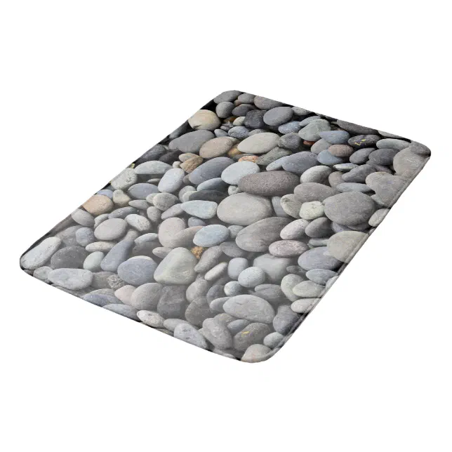Stones, Rocks, Pebbles, Bath, Home Rug or Mat | Zazzle