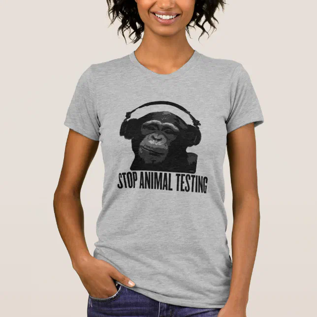 stop animal testing T-Shirt | Zazzle