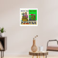 STOP BACKYARD BREEDING POSTER | Zazzle