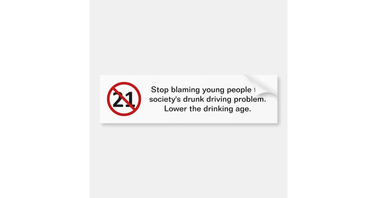 Stop Blaming Young People Bumper Sticker | Zazzle