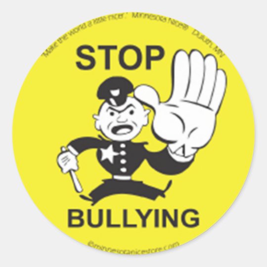 No Bullying Sticker Prosportstickerscom