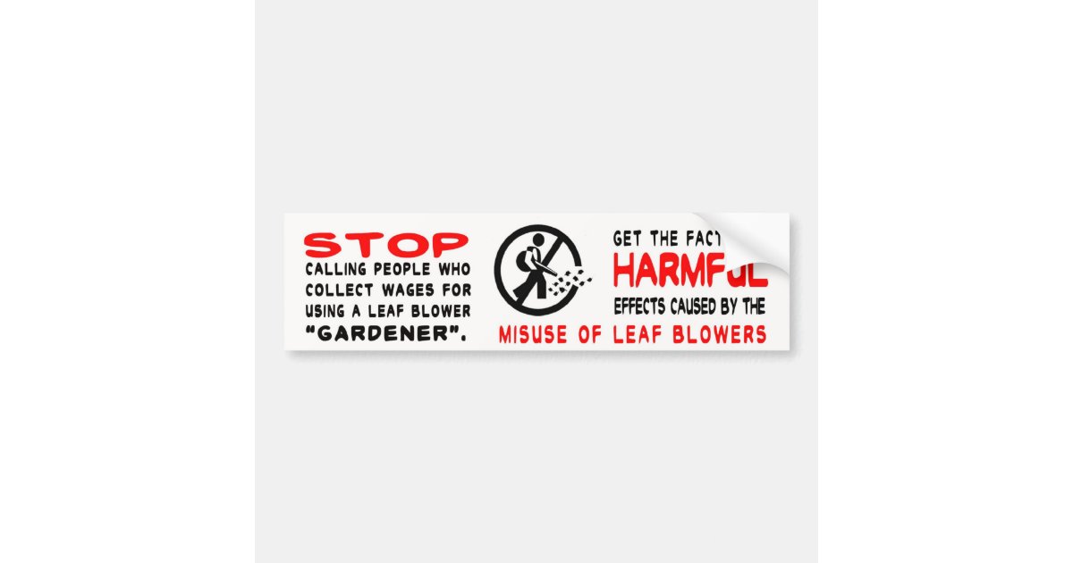 Stop Bumper Sticker | Zazzle