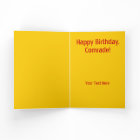 Stop Communist Parties Chairman Mao Card | Zazzle