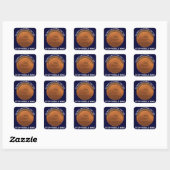 Stop Pebble Mine - Pebble Mine Penny Square Sticker | Zazzle