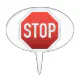 STOP sign Cake Topper | Zazzle