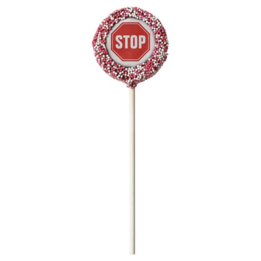 STOP Sign Chocolate Covered Oreo Pop | Zazzle