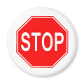 STOP Sign - Magnet | Zazzle