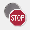 Stop Sign Magnet | Zazzle