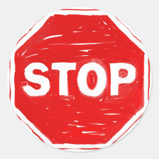 1,000+ Stop Sign Stickers and Stop Sign Sticker Designs | Zazzle