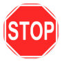 Stop Sign stickers | Zazzle