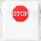 Stop Sign Stickers | Zazzle
