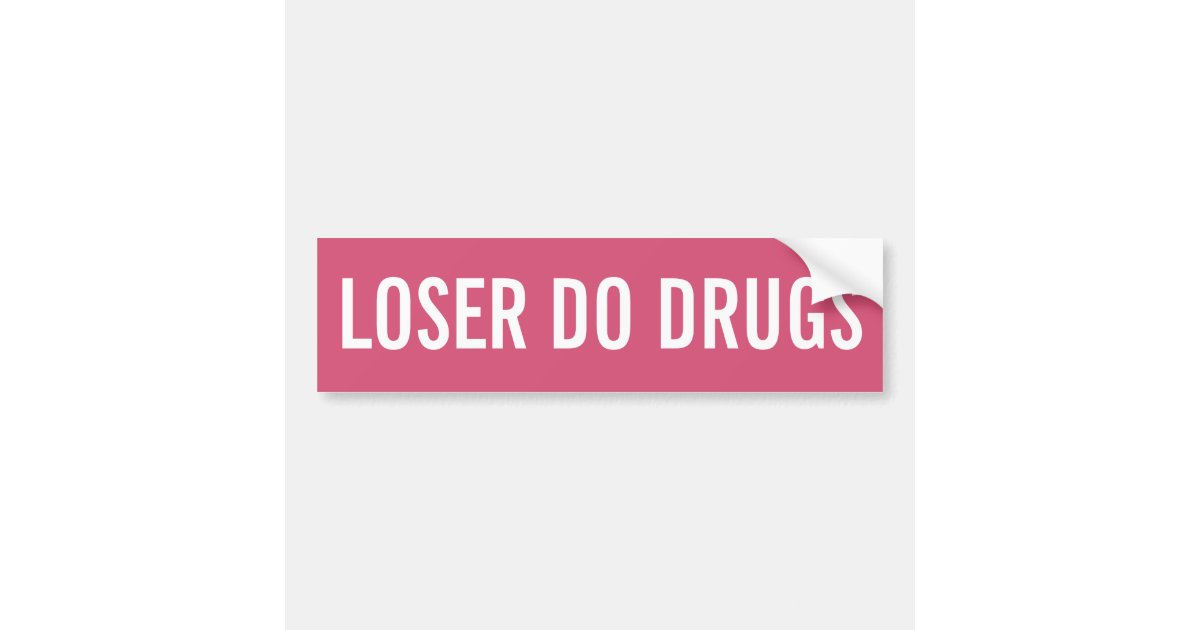 STOP THE KILLING ANTI DRUG BUMPER STICKER | Zazzle