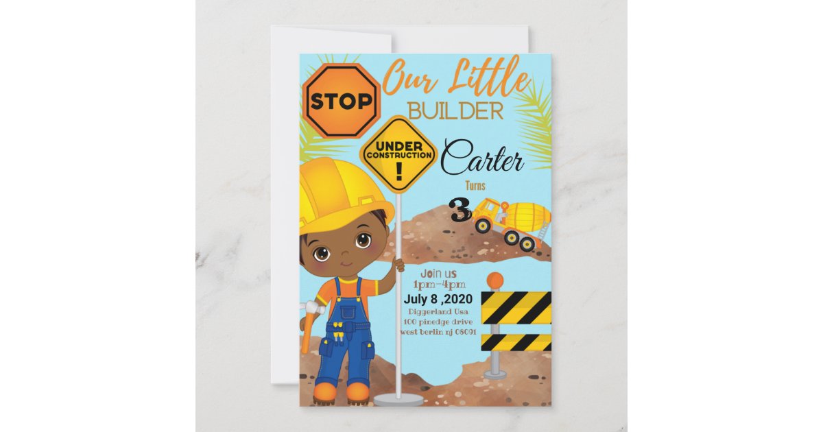 Stop The Traffic Birthday Invitation | Zazzle