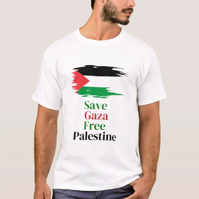 Stop War / Support Gaza & Palestine T-Shirt | Zazzle