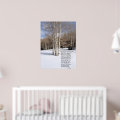 Stopping By Woods On a Snowy Evening Poster | Zazzle