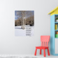 Stopping By Woods On a Snowy Evening Poster | Zazzle