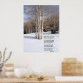 Stopping By Woods On a Snowy Evening Poster | Zazzle
