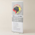 Storefront Welcome Entry Silhouette Banner | Zazzle