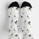 Stork Newborn Baby Boy Girl Pattern Socks | Zazzle